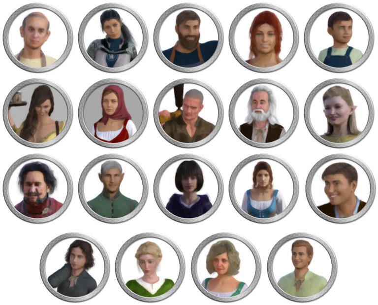 Phandalin Shop Cards, NPC Art, and Tokens! – Inchoate Thoughts